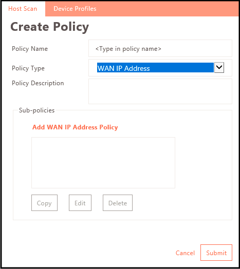 Host Scan - Accops HySecure 5.4 Knowledge Center
