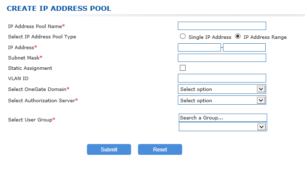 Ip adress pools - Accops HySecure 5.4 Knowledge Center