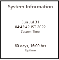 Dashboard - Accops HySecure 5.4 Knowledge Center