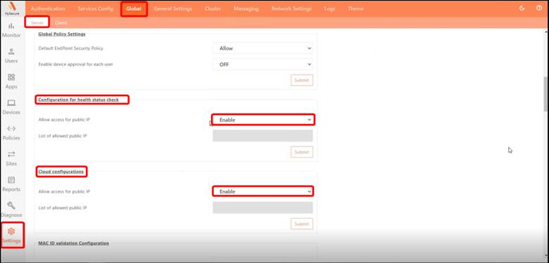 AWS Two Node Cluster - Accops HySecure 7.0 Knowledge Center