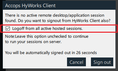 3.2 ga new client features - Accops HyWorks 3.3 Knowledge Center