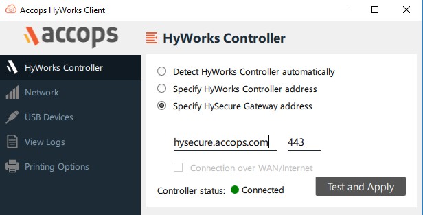 3.2 ga new client features - Accops HyWorks 3.3 Knowledge Center